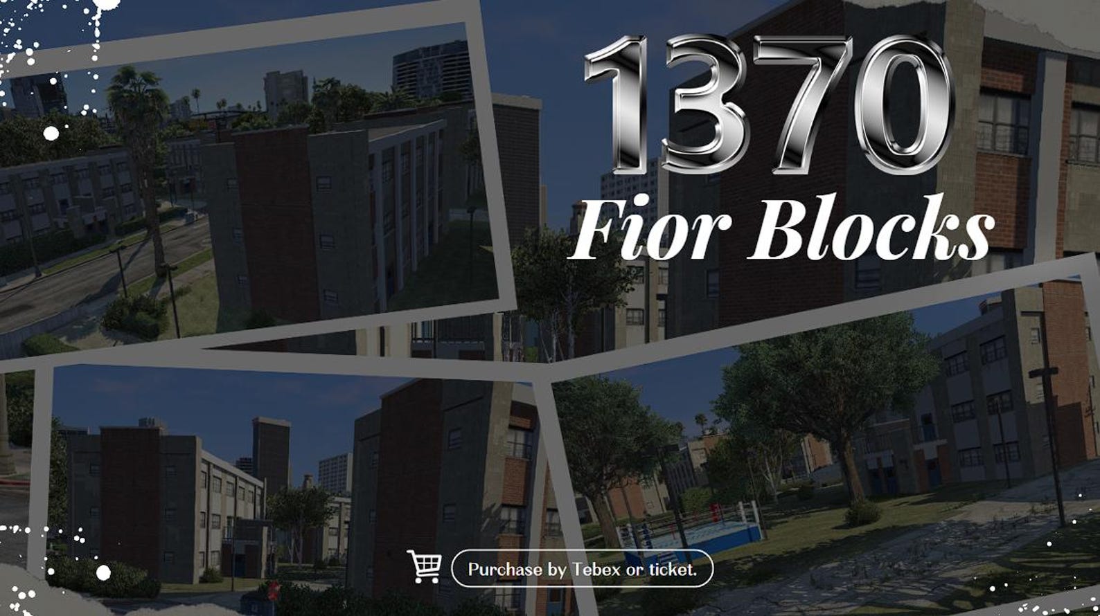 1370 - Fior Blocks | GTA V Fivem RP | M.L.O. - Etsy