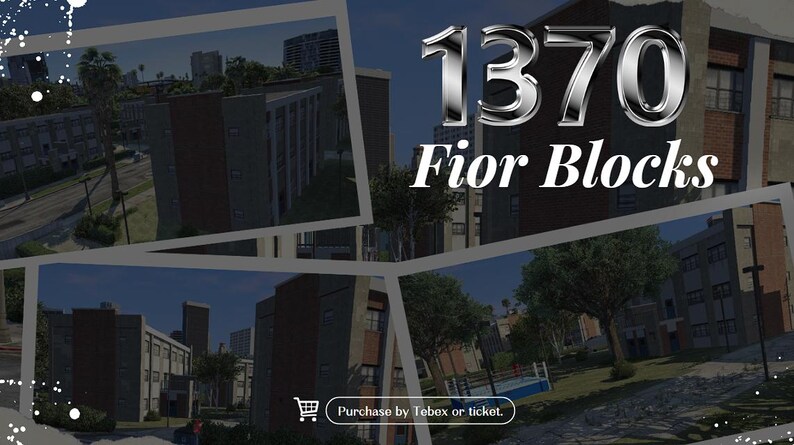 1370 - Fior Blocks | GTA V Fivem RP | M.L.O. - Etsy