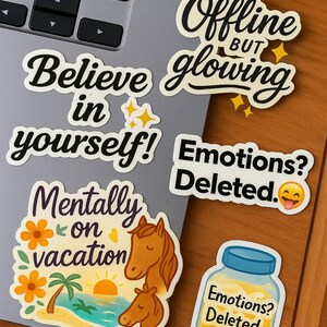 Shirt PNG Quotes + FREE Sticker Sheet | Motivational Digital Bundle - Etsy