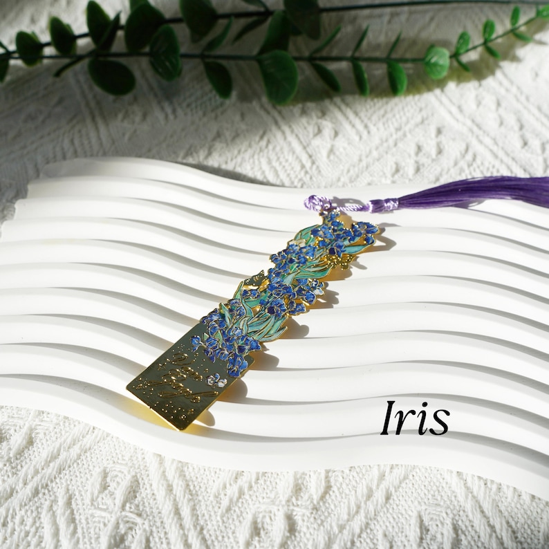 Custom Metal Bookmarks, Van Gogh Art Collection - Starry Night ...