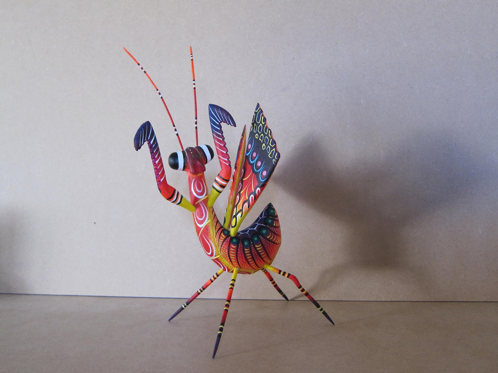 Wooden Mexican Figures Insect Sculpture Art of Oaxaca - Etsy