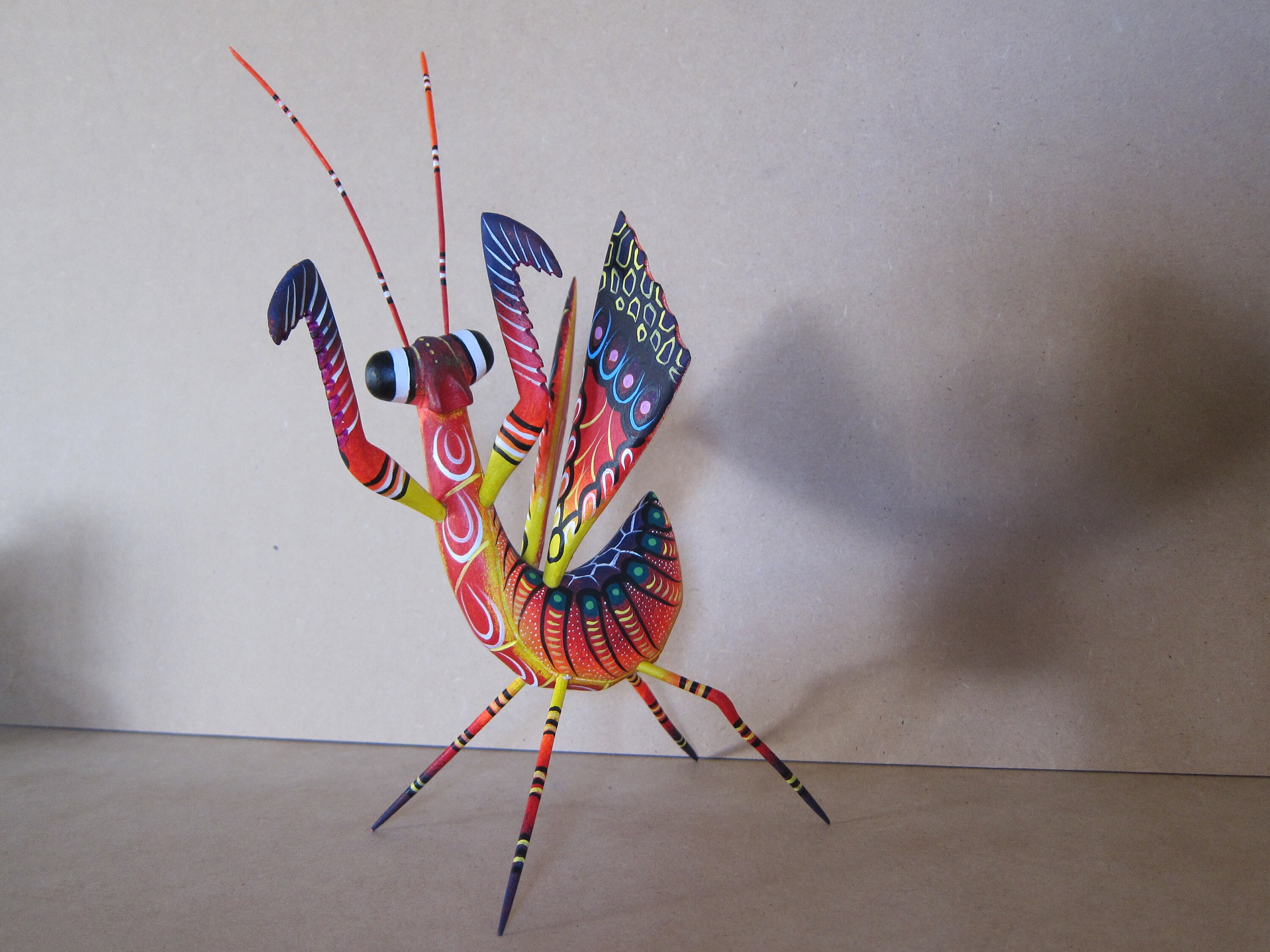 Wooden Mexican Figures Insect Sculpture Art of Oaxaca - Etsy