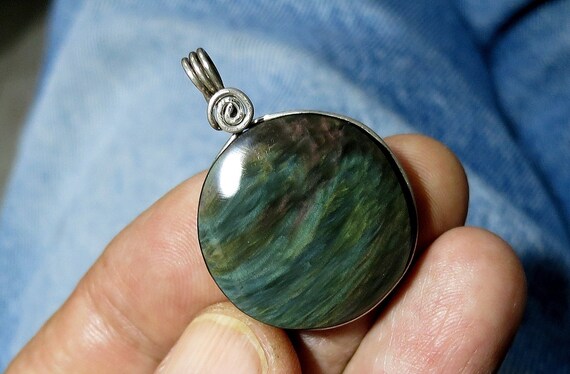 Obsidian Jewelry Obsidian Pendant Gemstone Jewelry | Etsy