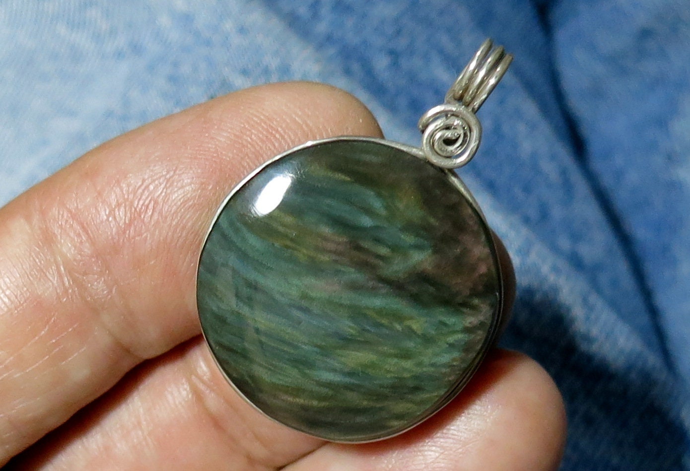 Obsidian Jewelry Obsidian Pendant Gemstone Jewelry - Etsy