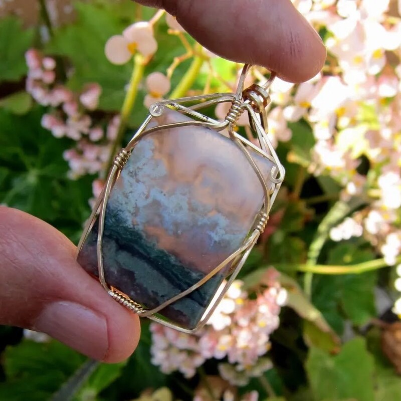 Landscape Agate - Etsy