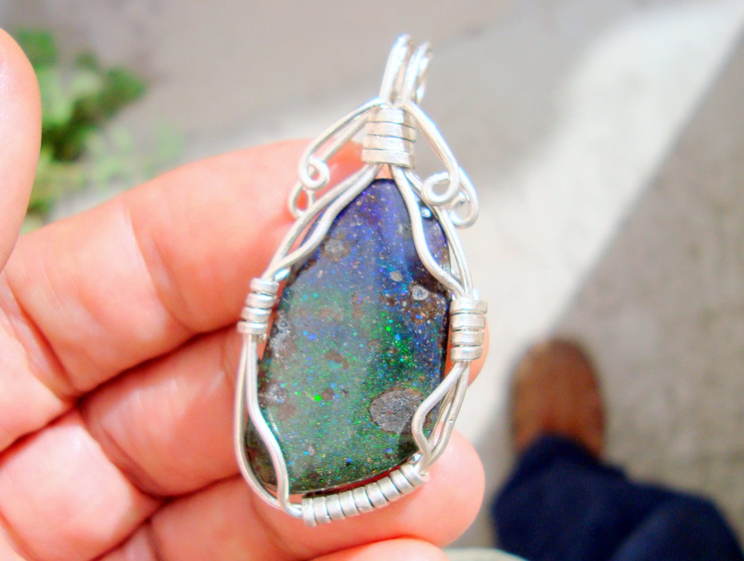 Opal Pendant Mexican Fire Opal - Etsy