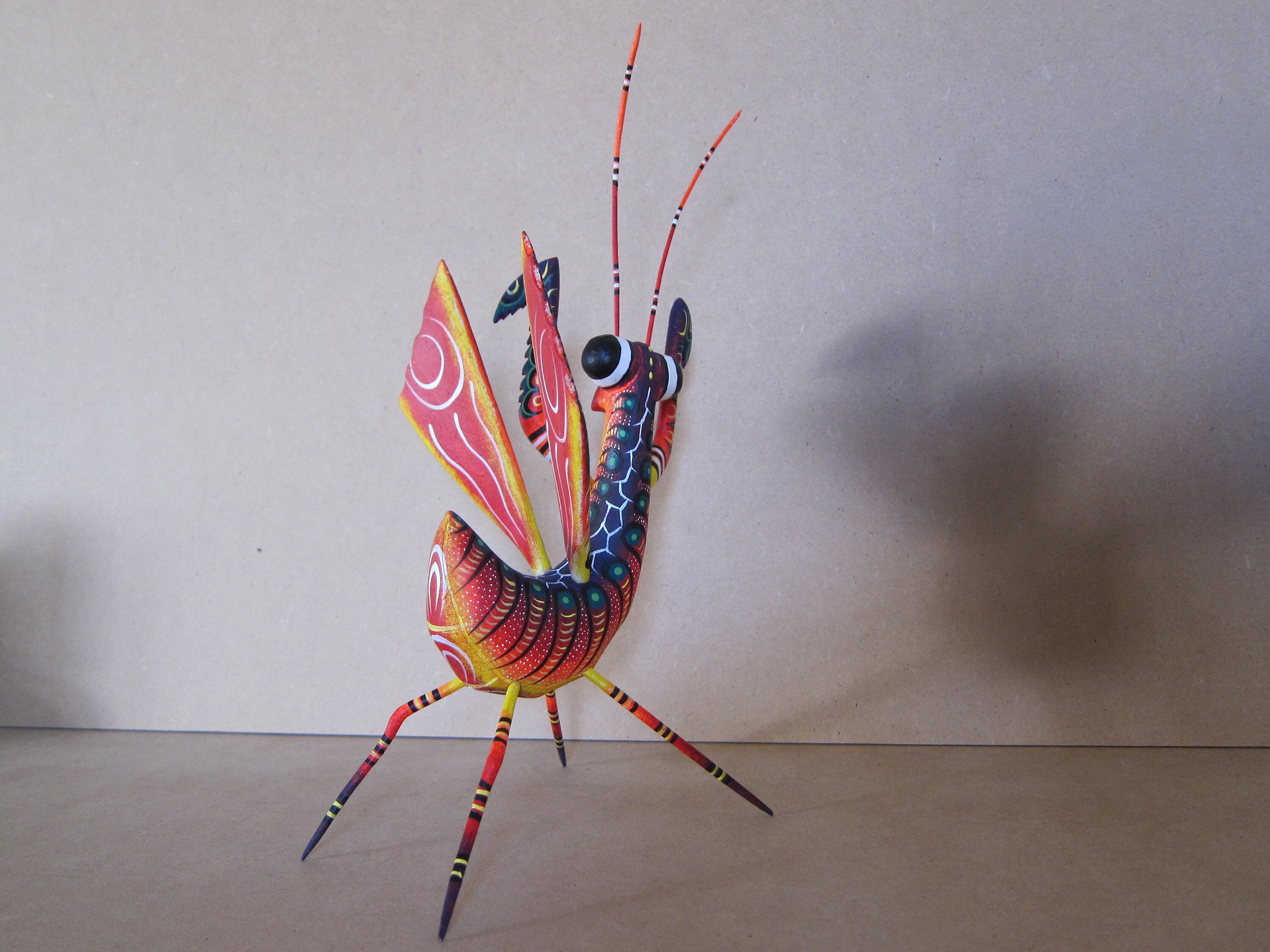 Wooden Mexican Figures Insect Sculpture Art of Oaxaca - Etsy