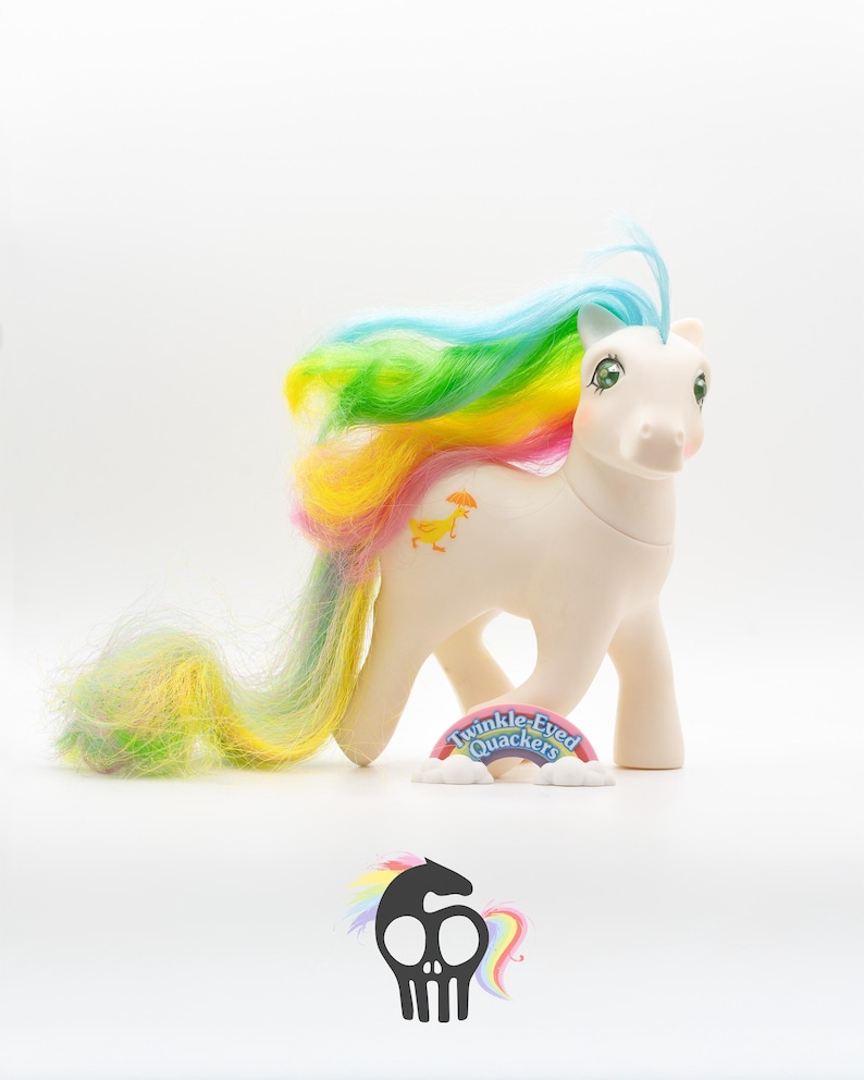 Custom My Little Pony Nameplate - G1 Display Stand for Vintage Pony ...