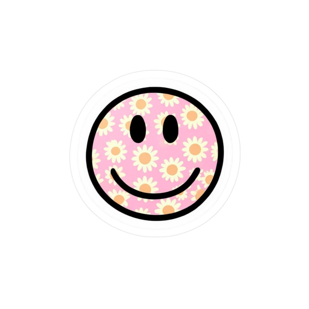 Cute Smiley Face Sticker - Etsy