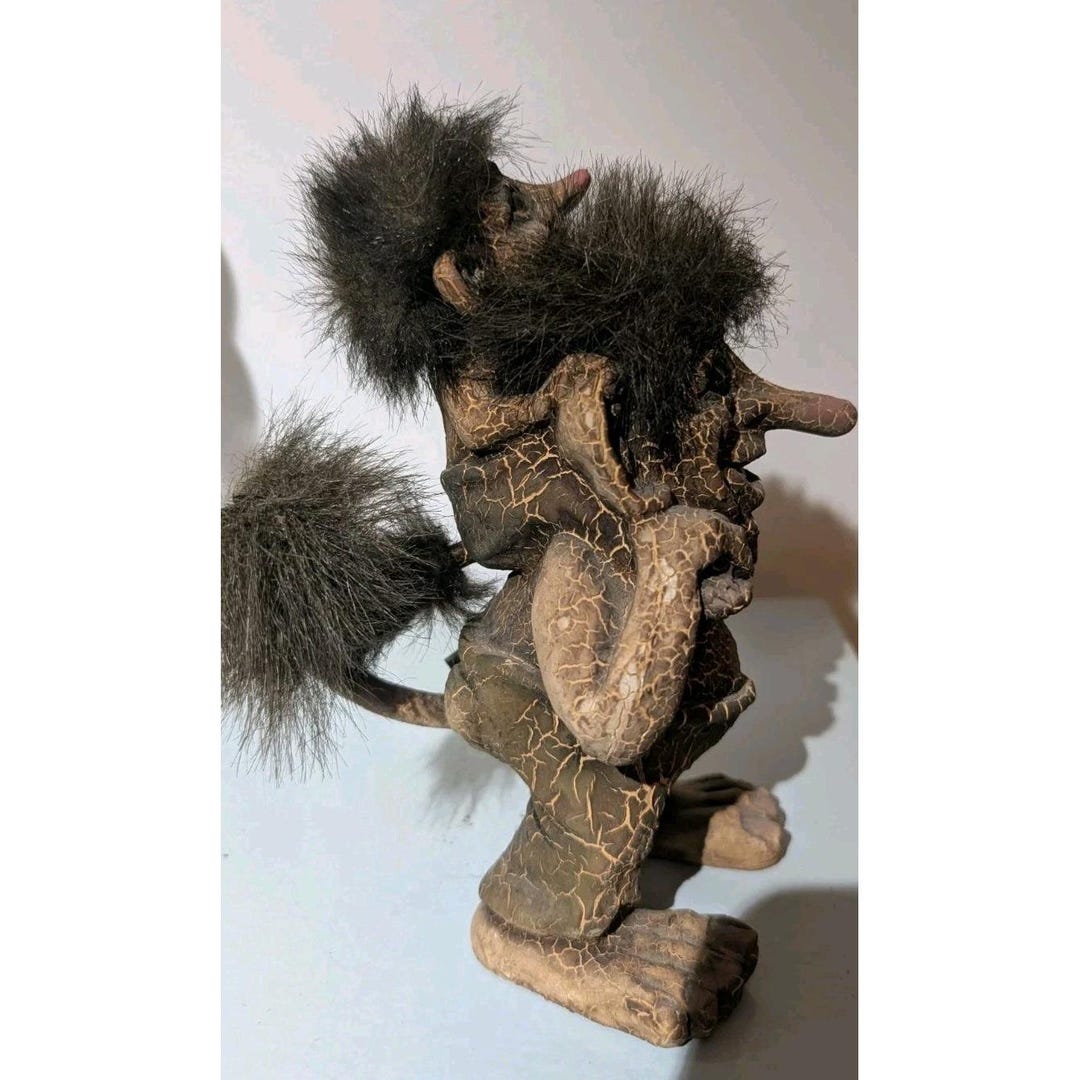 Nyform Troll Doll 7.5" Piggyback Ride No. 178 W/tags RARE - Etsy