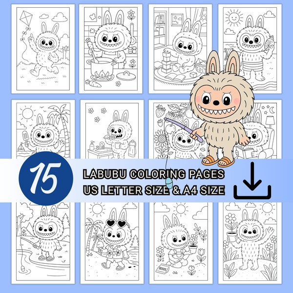 Letter Labubu - Etsy