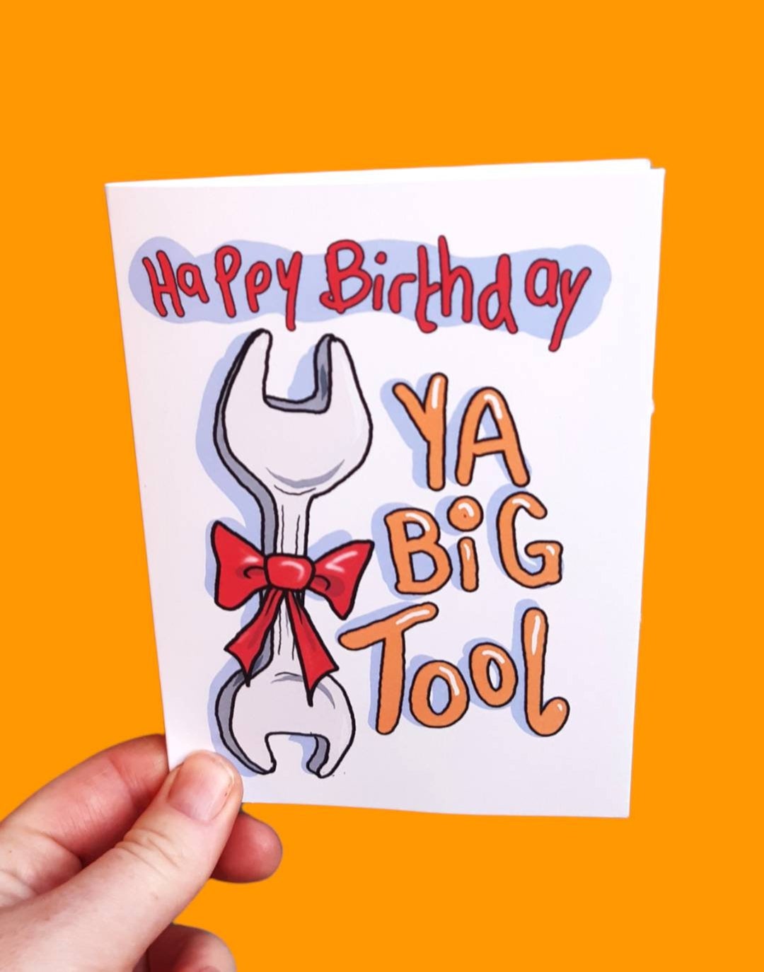 Funny 'big Tool' Birthday Card for Him - Etsy