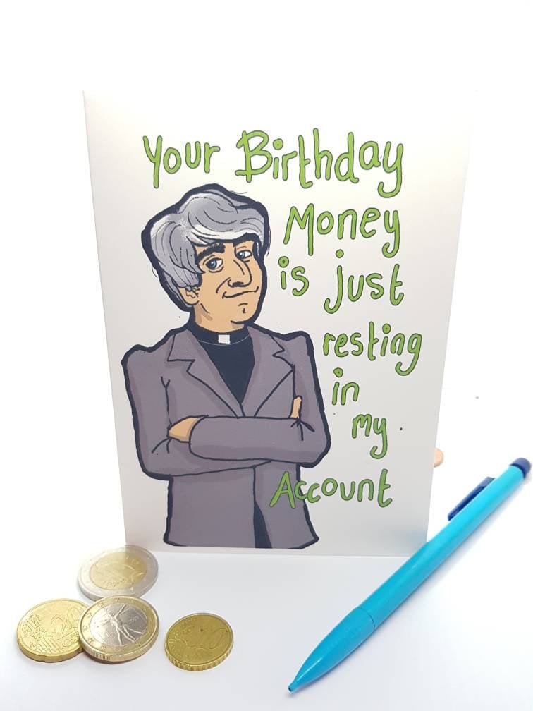 Father Ted Birthday Card Father Ted Ted Crilly Funny - Etsy