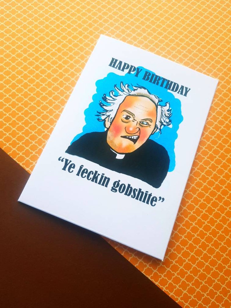 Father Ted Birthday Cardfr. Jack Birthday Card Father Ted - Etsy Ireland