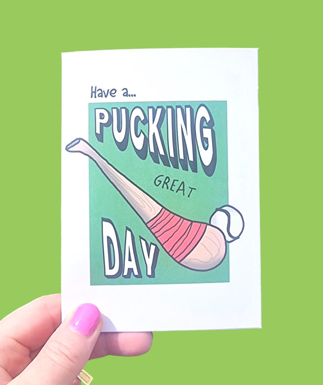 Funny Birthday Card, Hurling,birthday Card, Card for Her, Hurley ...