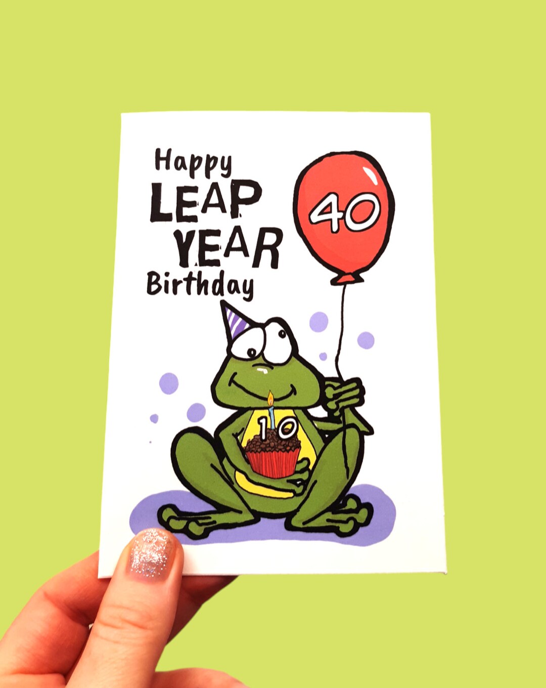Custom Leap Year Card,leap Year Birthday, Personalised, Birthday - Etsy
