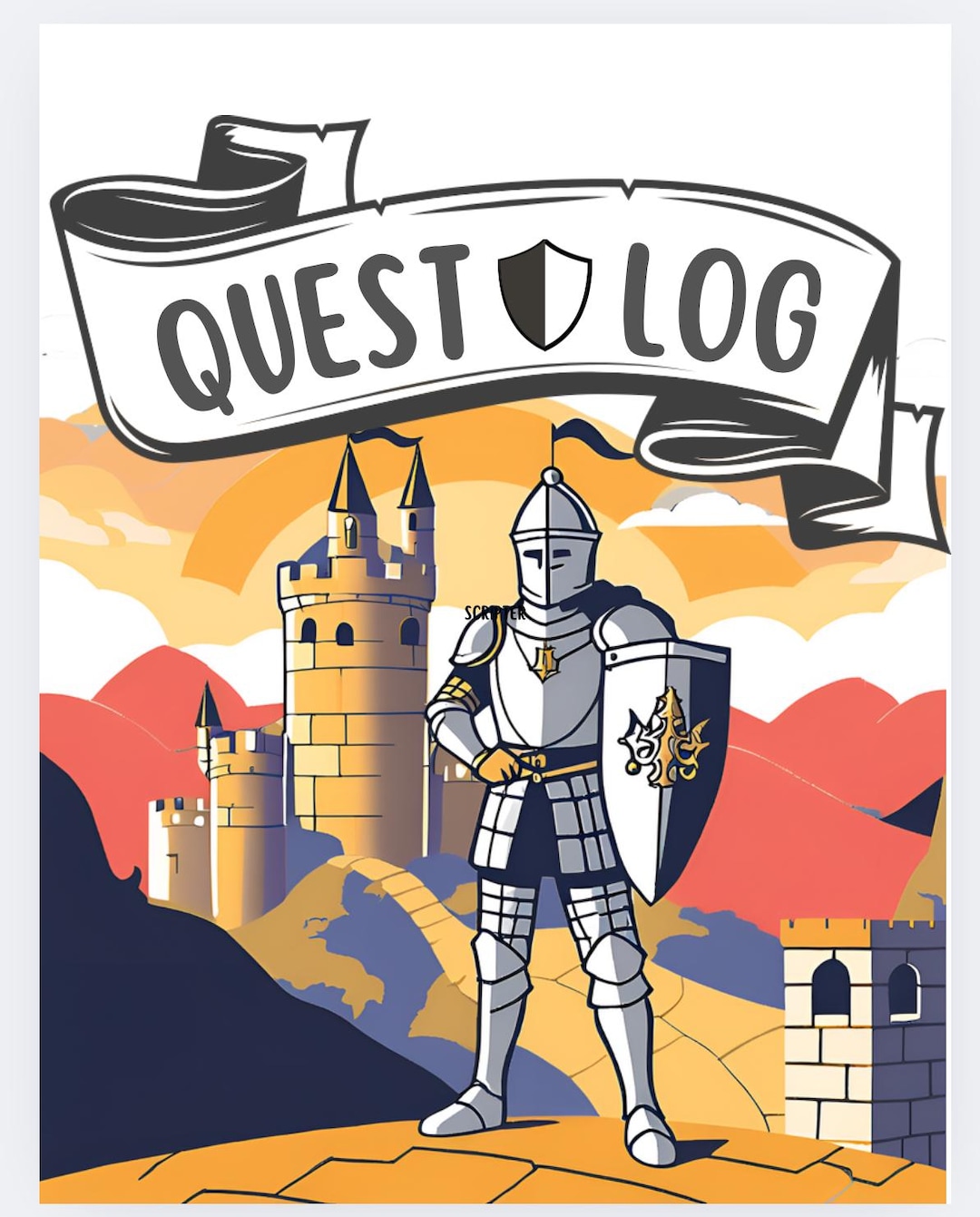 Quest Log – A Gamified Productivity Planner (rpg-inspired) - Etsy