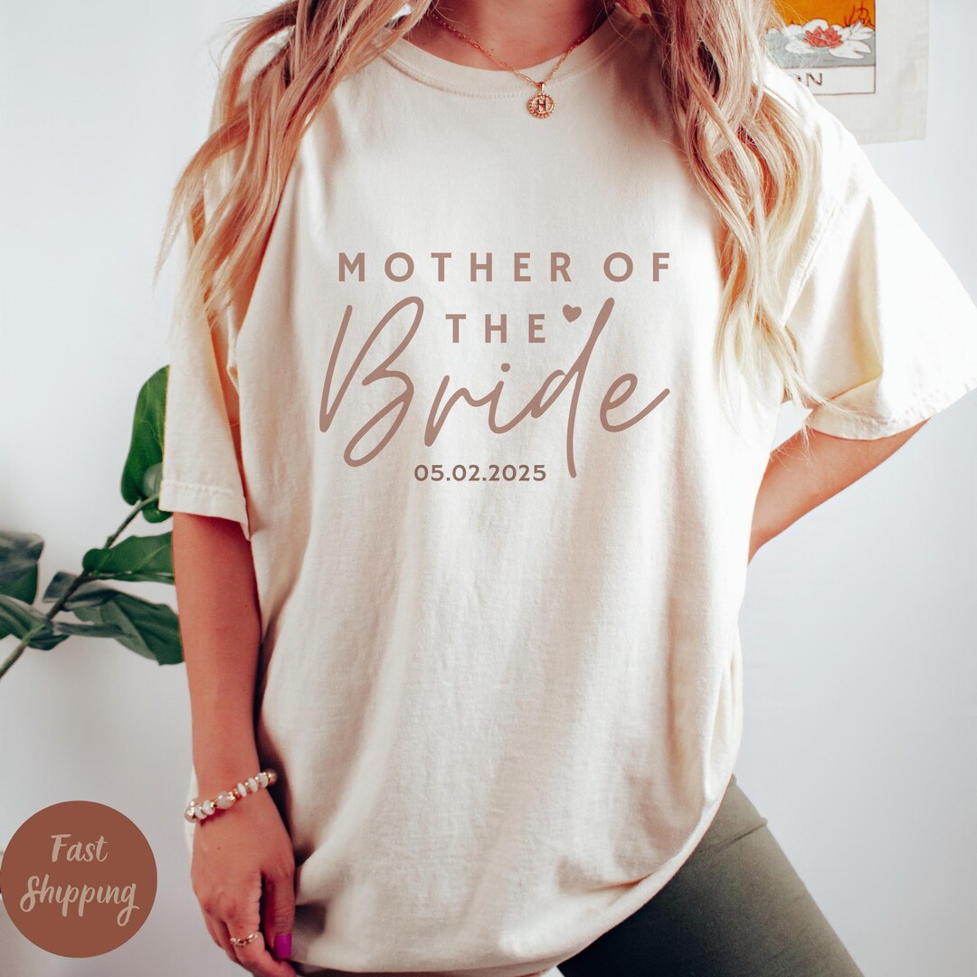 Personalized Mother of the Bride Shirt, Custom Mother of the Groom ...