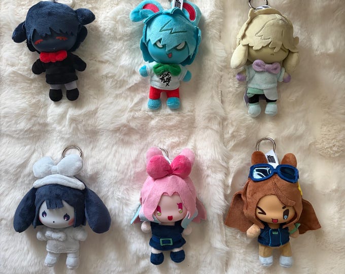 Alien Stage Official Bunny Rabbit Series Soft Vinyl Wool Plush Keychain ...