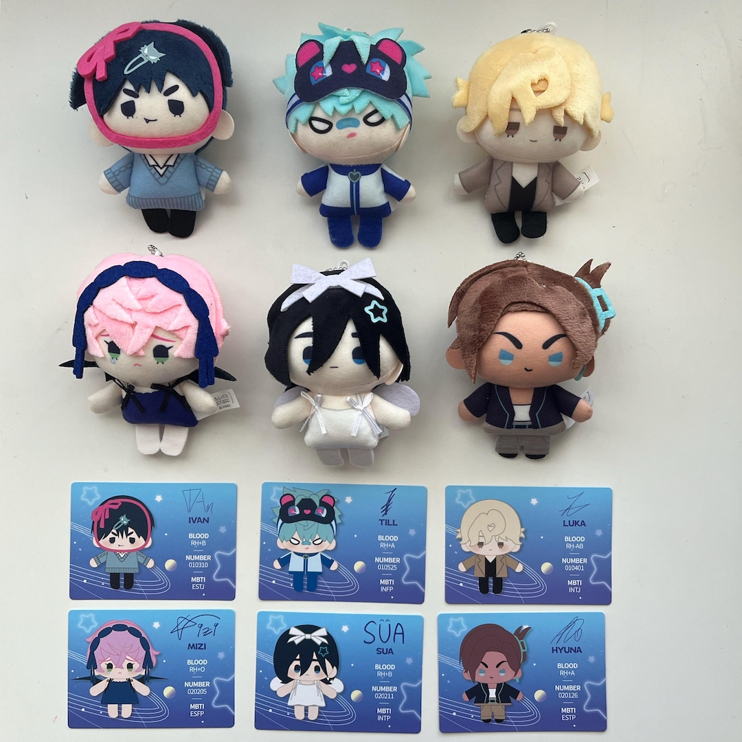 Alien Stage Official Mini Doll Plush Pendant Keychain With Character ...
