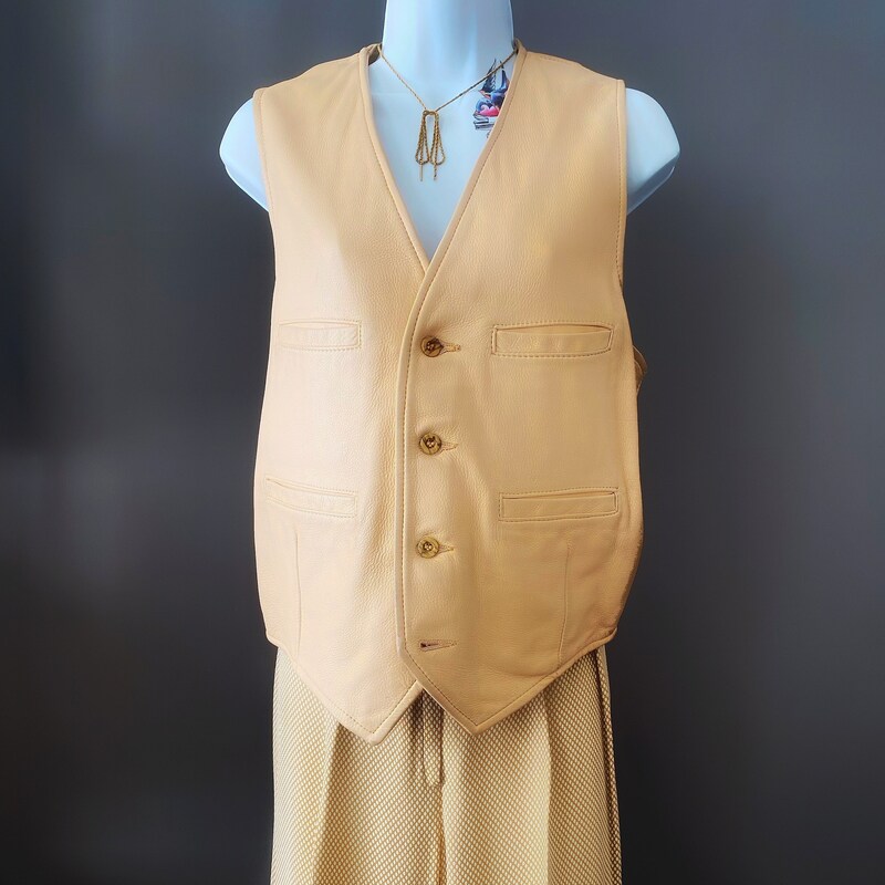 Deerskin Vest - Etsy