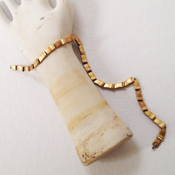 80s Gold Necklace - Etsy