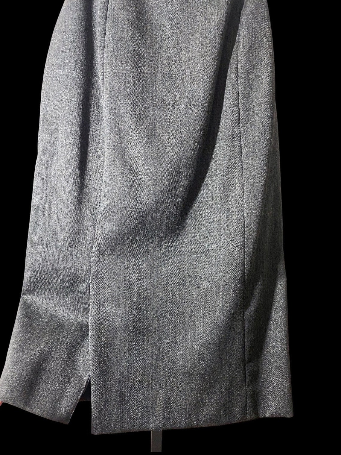 Christian Dior Heather Grey Suit, Vintage Designer 80s/90s Ladies ...