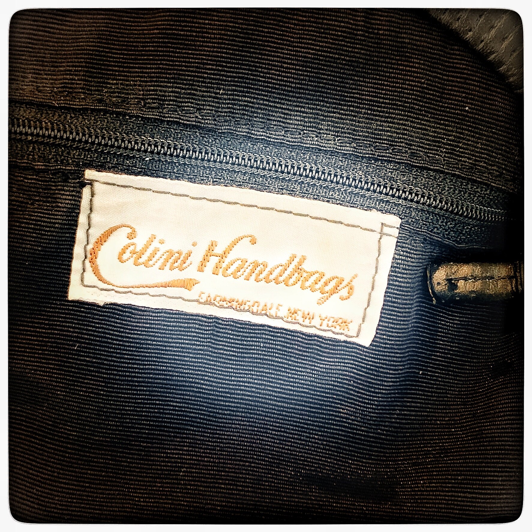 80s Embroidered Perforated Leather Vintage Colini Handbag - Etsy