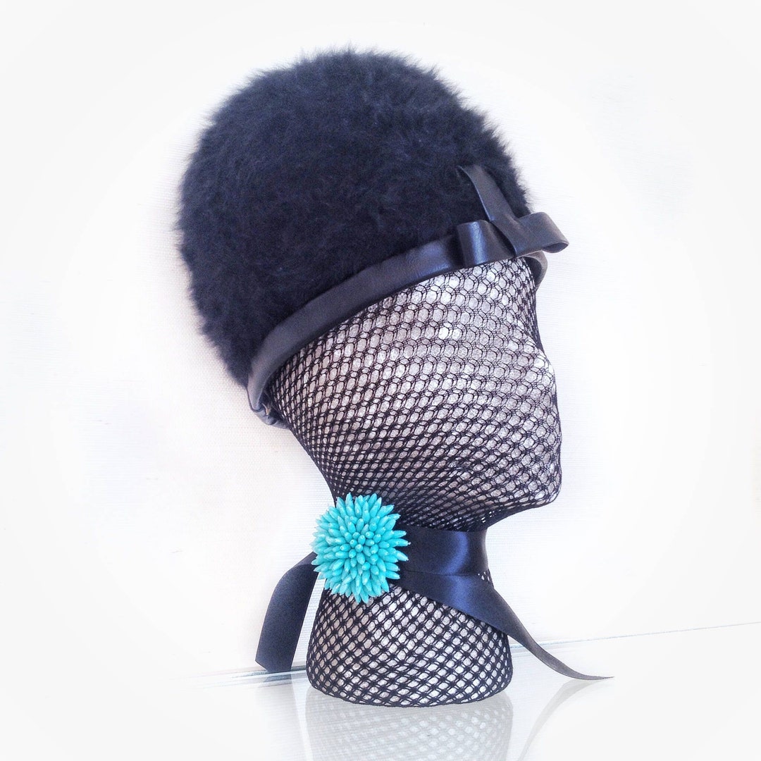 60s Mod Coronetta Hat, Vintage Bobble Hat - Etsy