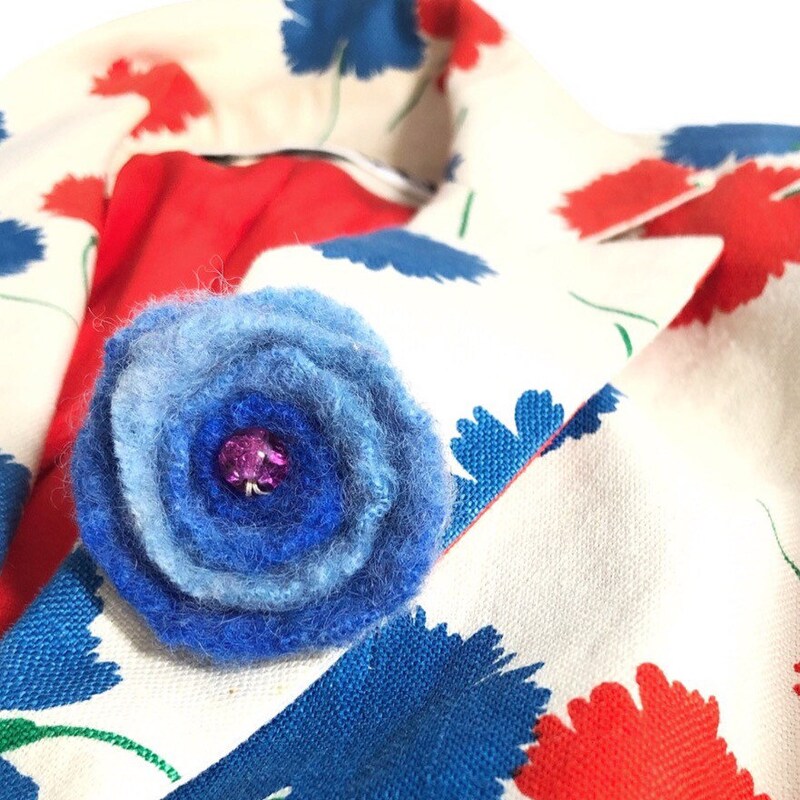 Wool Felt Brooch - Etsy