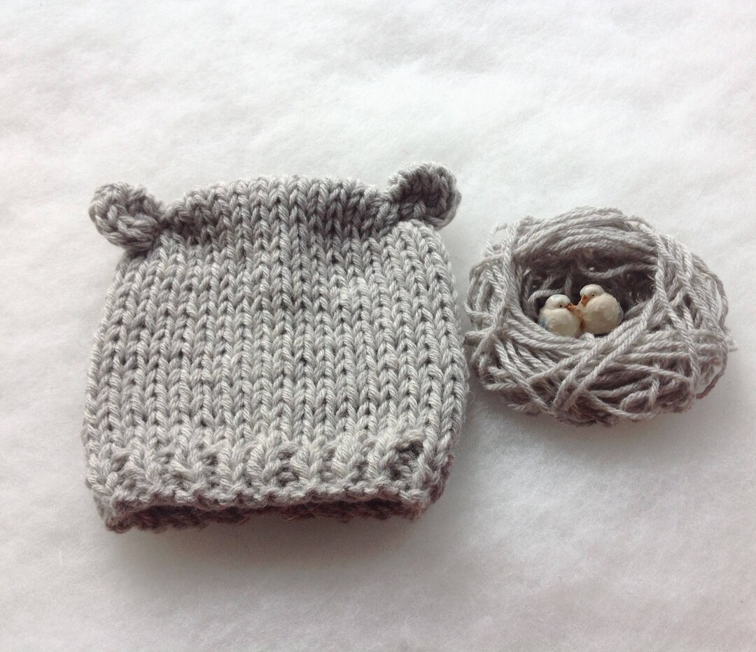 Eco Cashmere Baby Hat Little Teddy Bear Hat in Eco Cashmere - Etsy