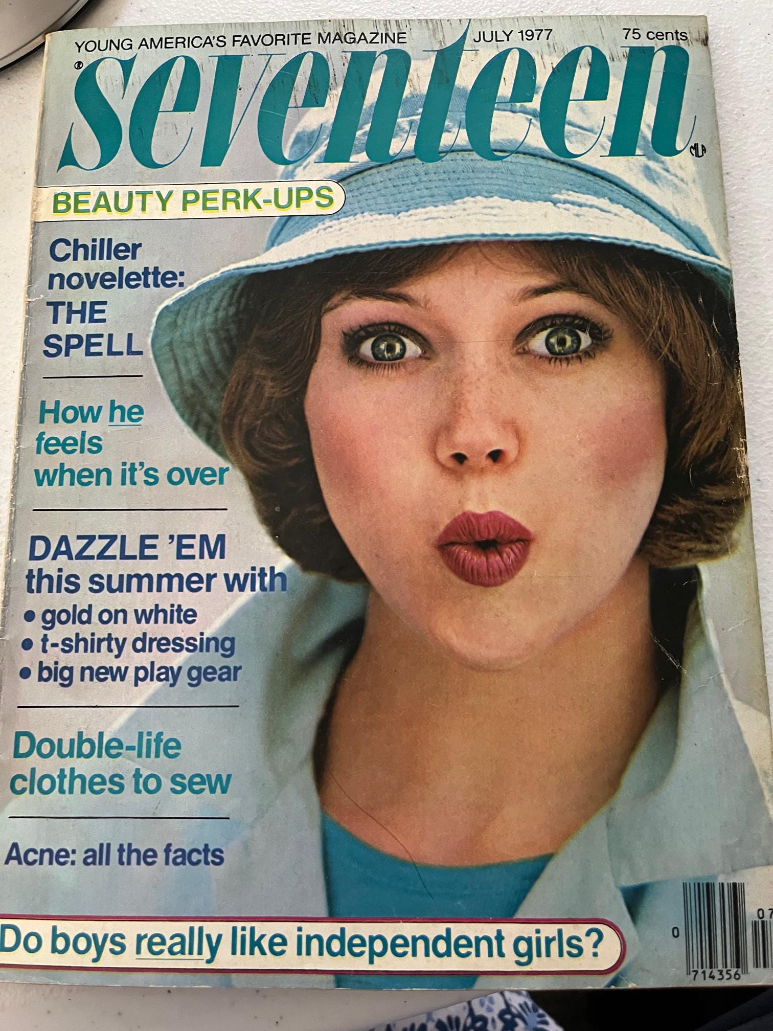 Seventeen Magazine - Vintage - July 1977 - Etsy