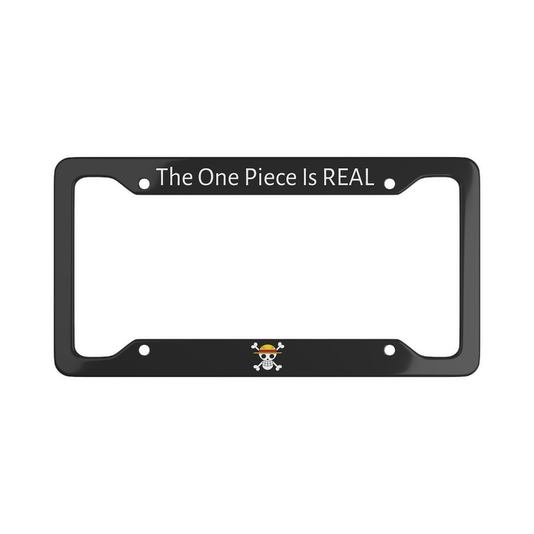 Anime License Plate Frame - Fun Car Accessory, 12" X 6" Gift for One ...