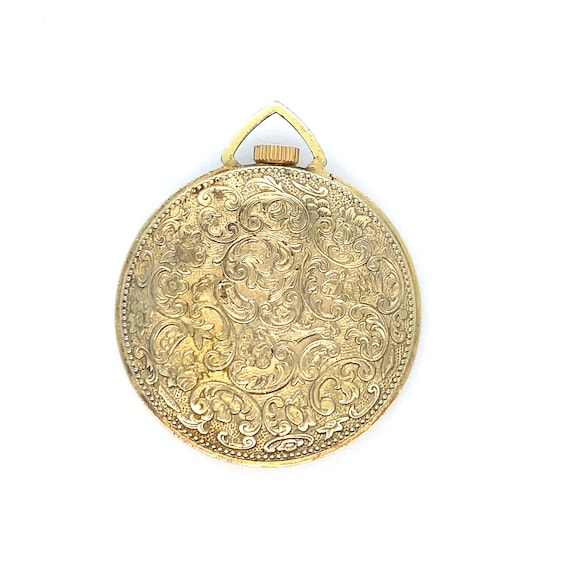 Vintage Gold Toned Trice Lady's Open Face Pocket Watc… - Gem