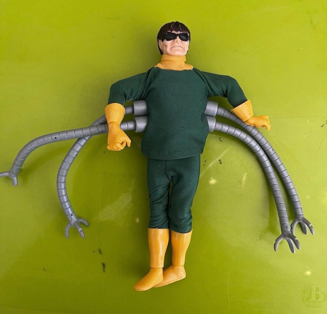 Vintage Marvel Doctor Octopus Action Figure 9” - Etsy