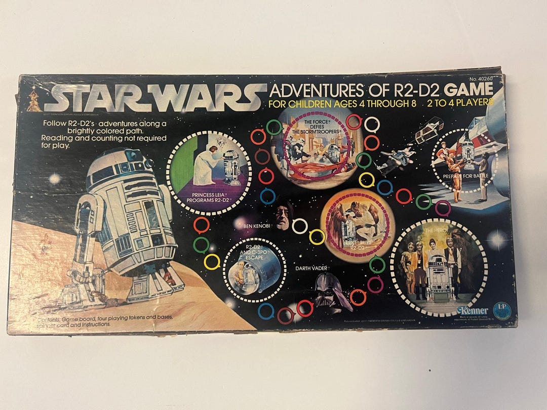 Star Wars 1977 Boardgame Adventures of R2D2 - Etsy
