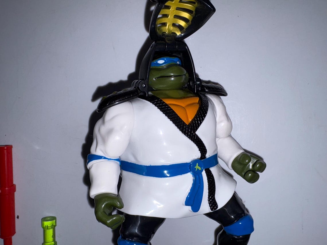 Teenage Mutant Ninja Turtles Night Ninja Auto Mutation Figure Complete ...