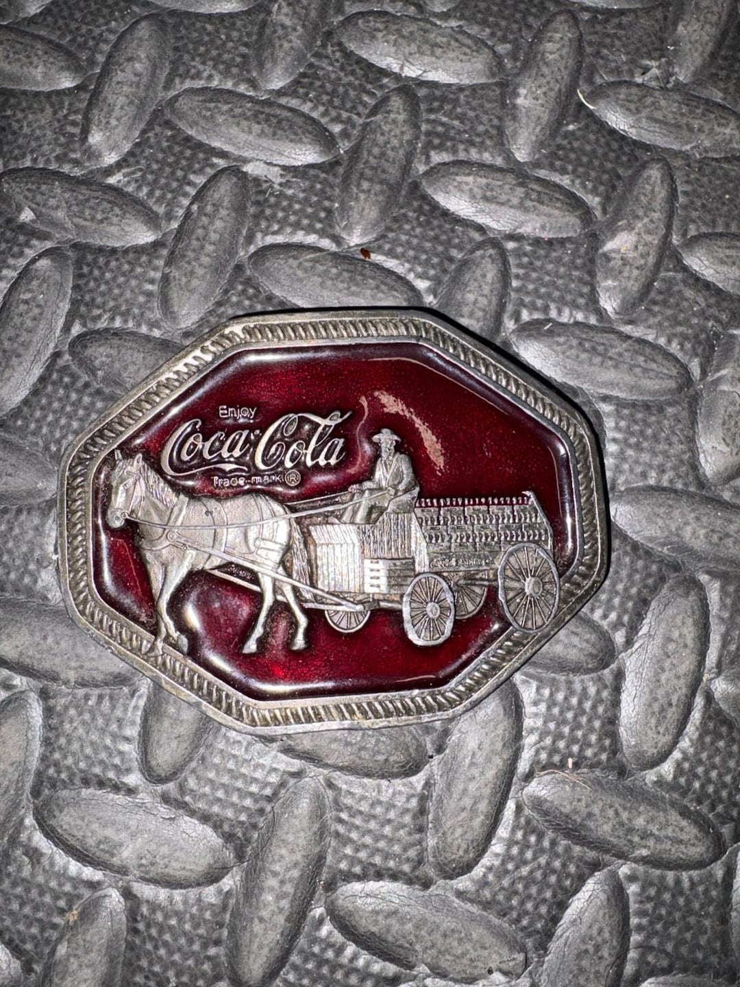 Rare Vintage Coca Cola 1980 Brass Belt Buckle - Etsy