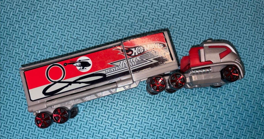 Hot Wheels Truckin Transporters Die Cast Trailer Vehicle - Etsy