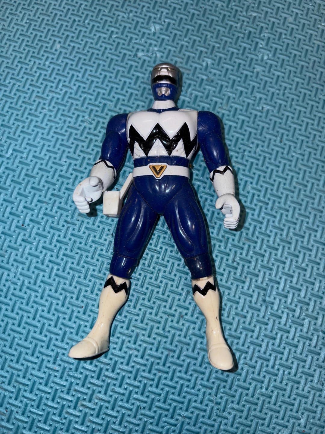 Vintage Bandai Power Rangers Lost Galaxy Blue Ranger 90s - Etsy