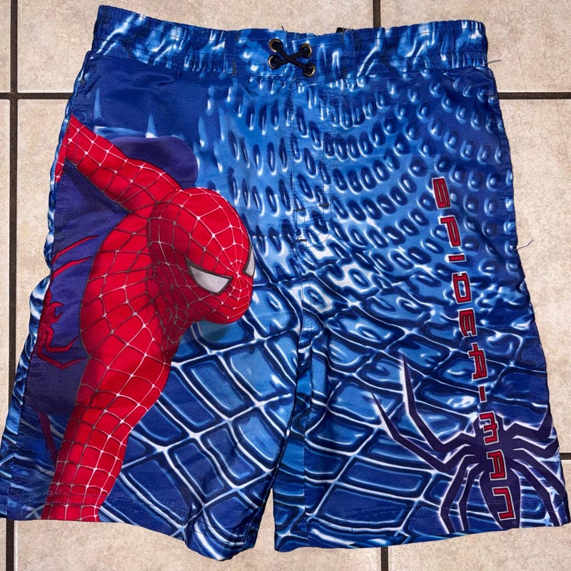 Spiderman Swimwear - Etsy