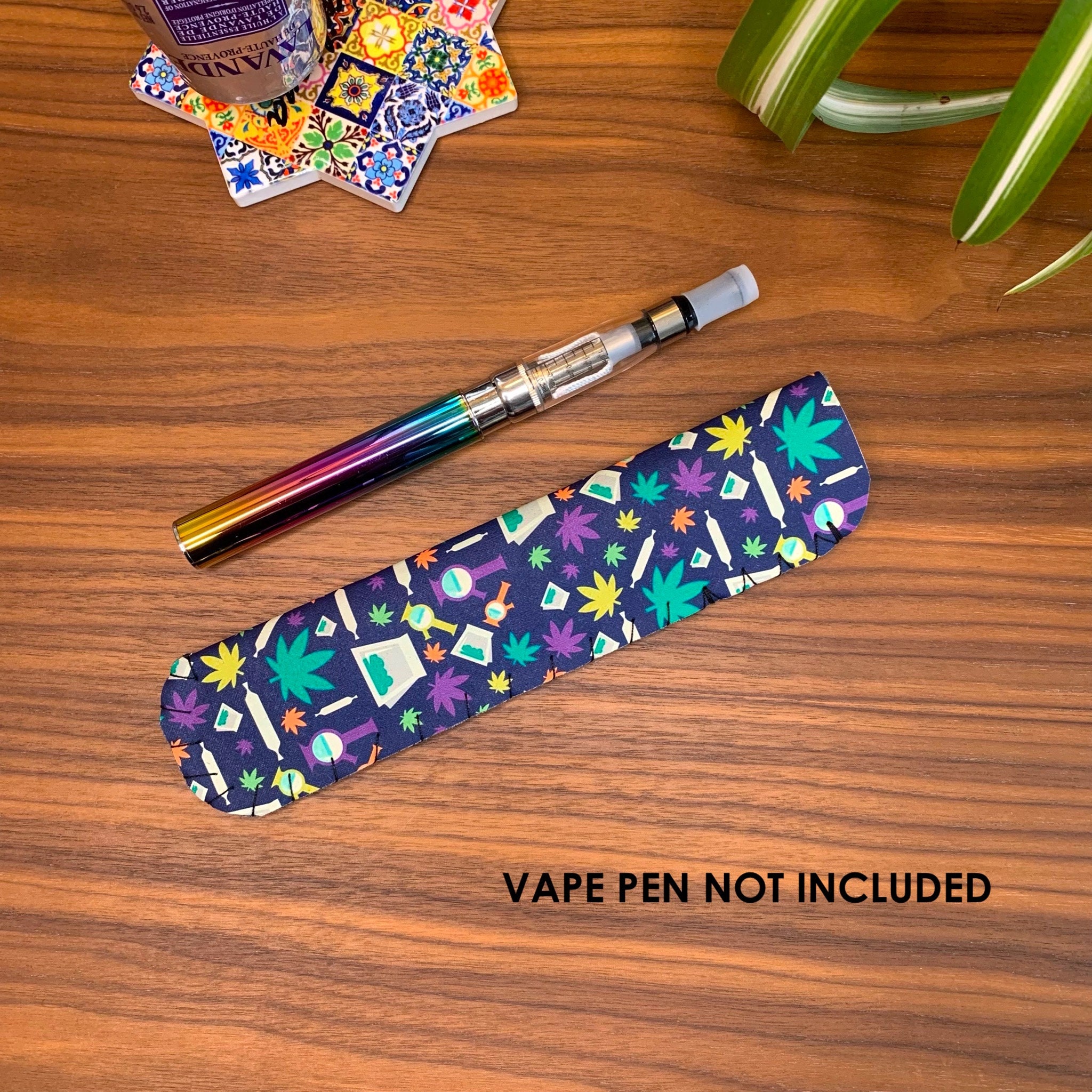 Cannabis Weed Leaf VAPE Pen Holder Vape Pen Case Vape | Etsy