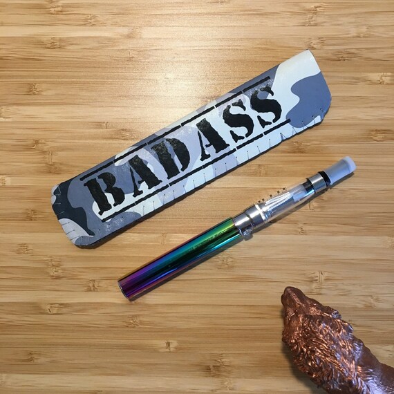 Grey Camouflage Badass VAPE PEN CASE E-cig Holder E-cig - Etsy UK