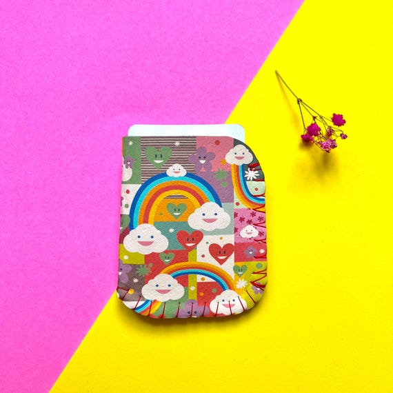 Yellow Birth Control Pill Dispenser Rhinestone Birth Control Case