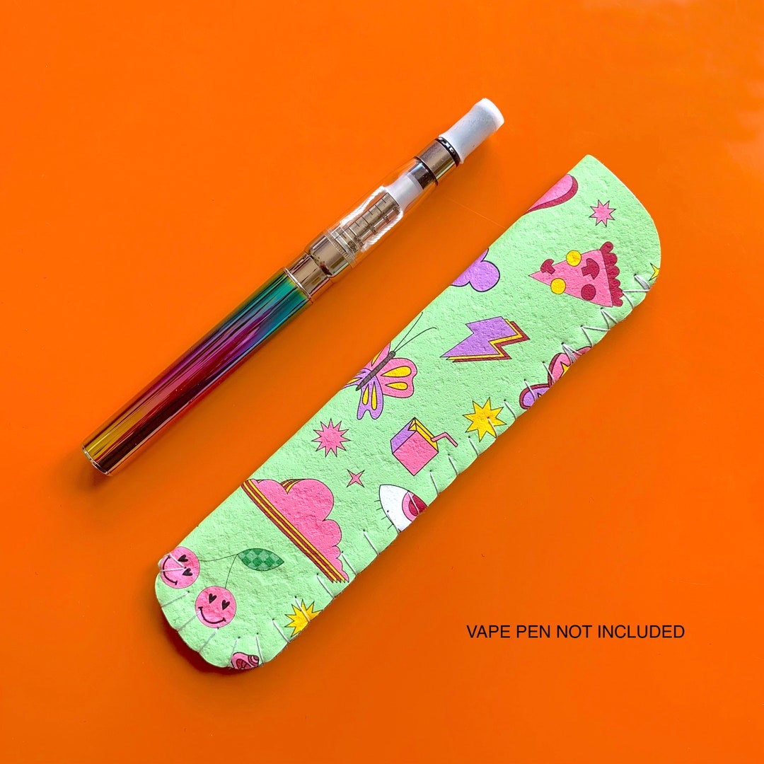 Y2K VAPE CASE, Groovy Pen Case, 90's Ecig Case, Emo Vape Pen Case ...