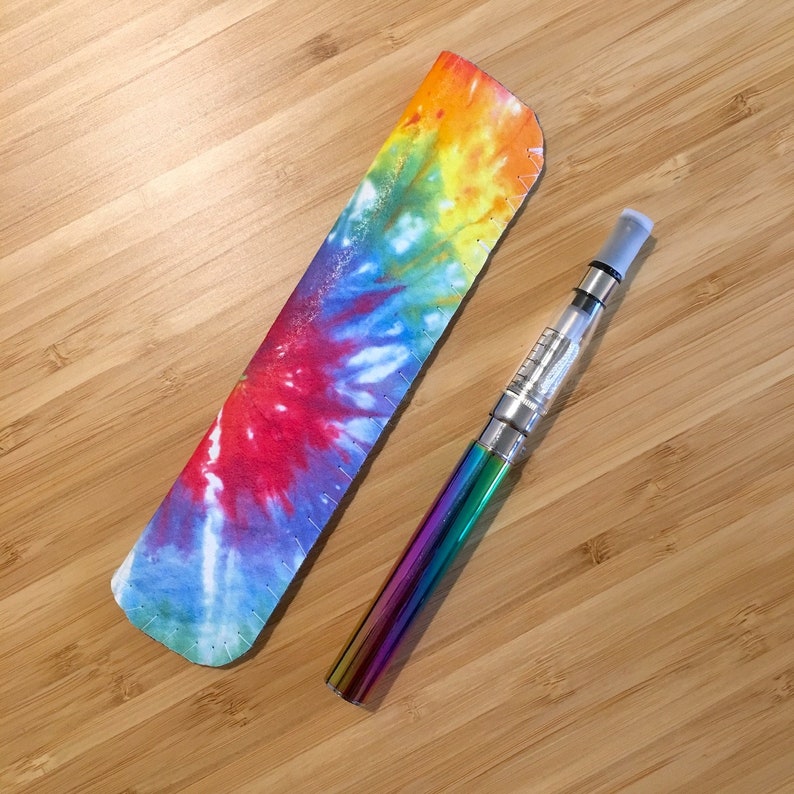 Rainbow Tye Dye VAPE PEN HOLDER E-Cig Holder E-Cig Case - Etsy France