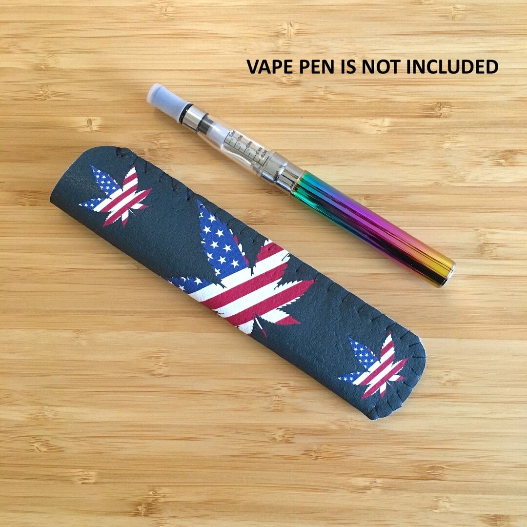 American Weed VAPE Pen Holder, Vape Pen Case, Vape Holder, E-cig Case ...