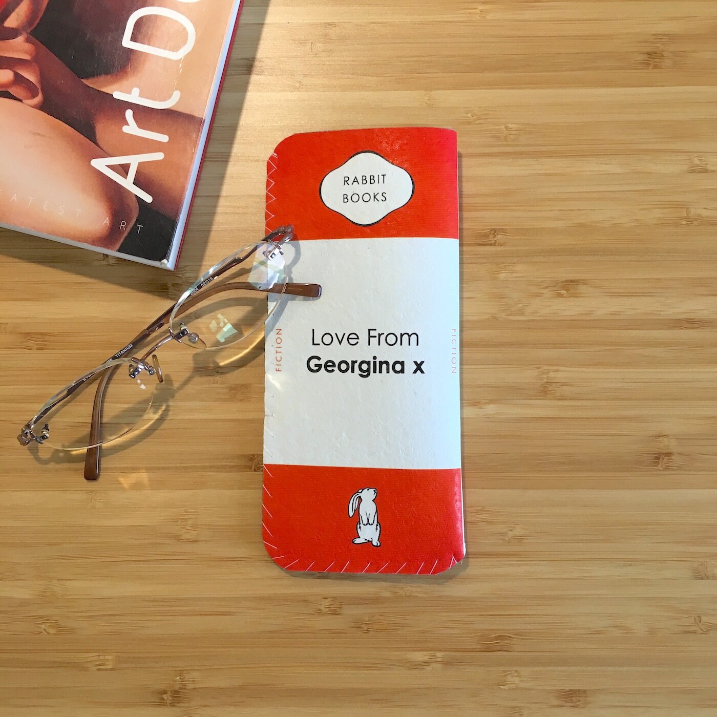 Personalised Book Glasses Case, Glasses Holder, Sunglasses Case ...