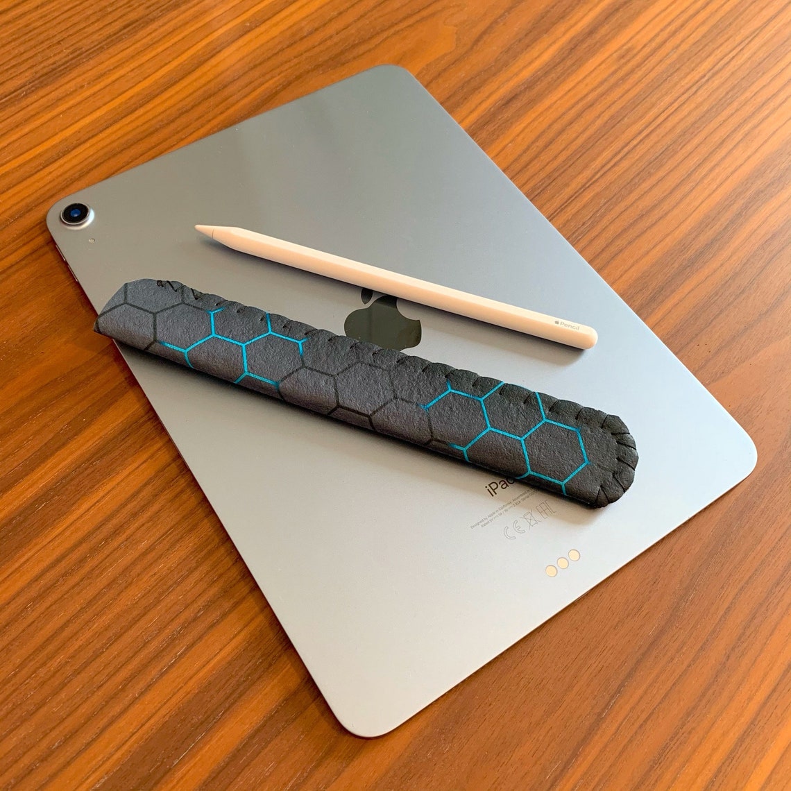 Blue Honeycomb Ipad Pencil Case Apple Pencil 2 Case Ipad - Etsy