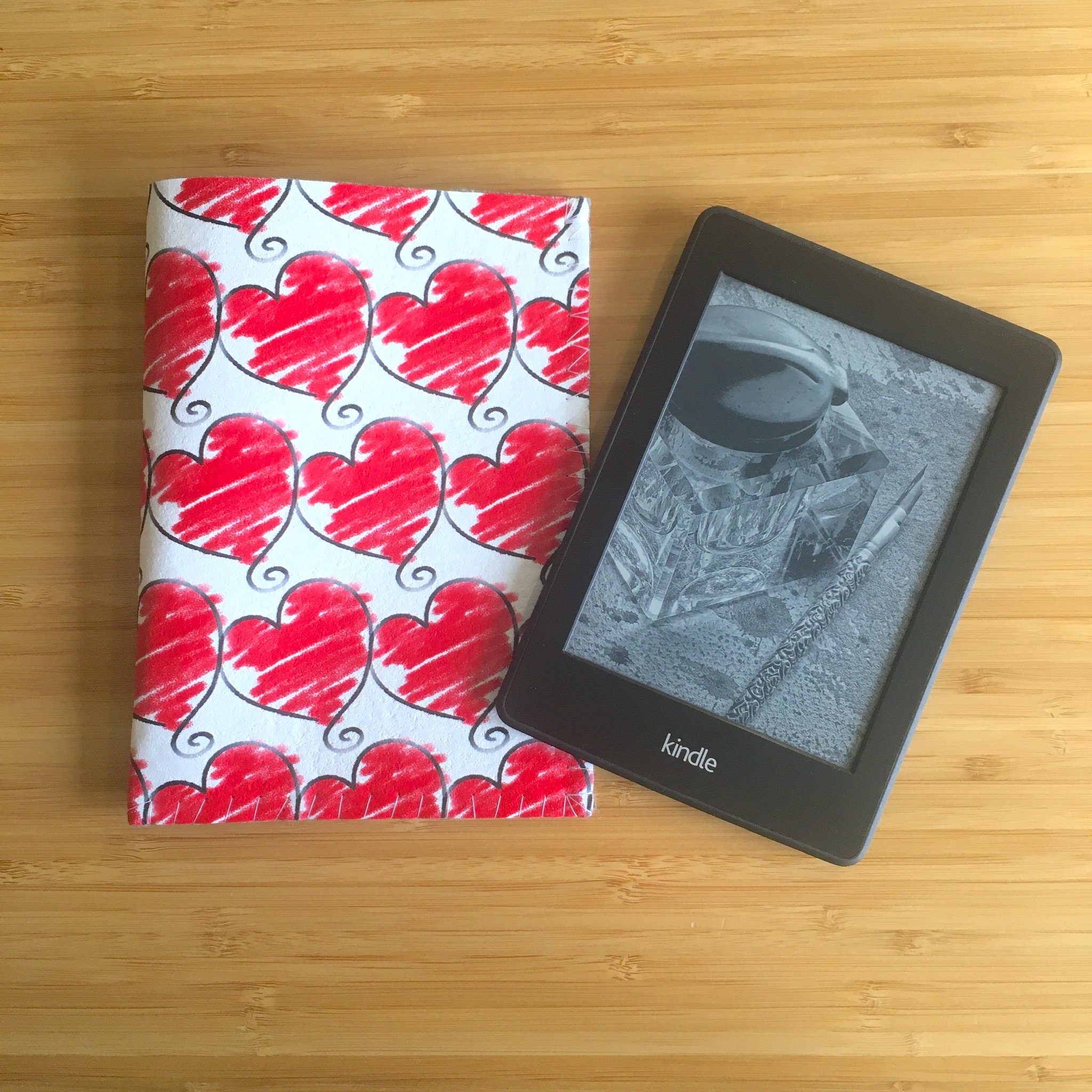 Kindle Paperwhite Case Kindle Paperwhite Cover Red Love | Etsy